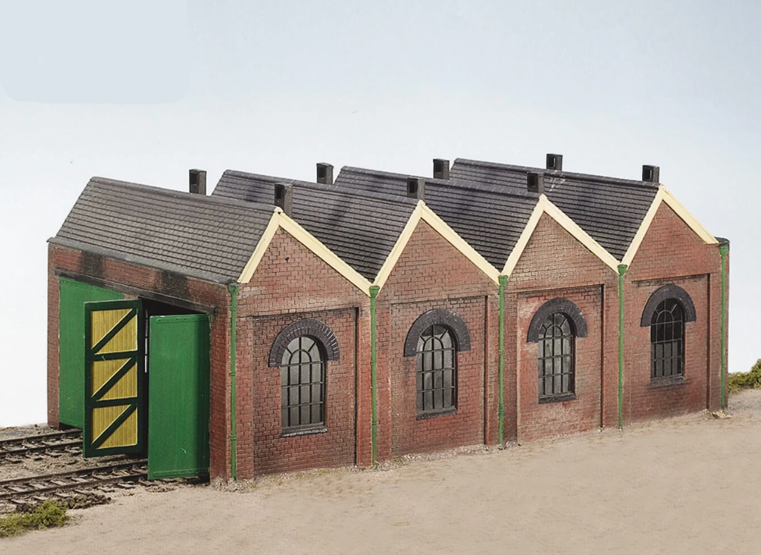 Wills OO CK12 Two Road Engine Shed