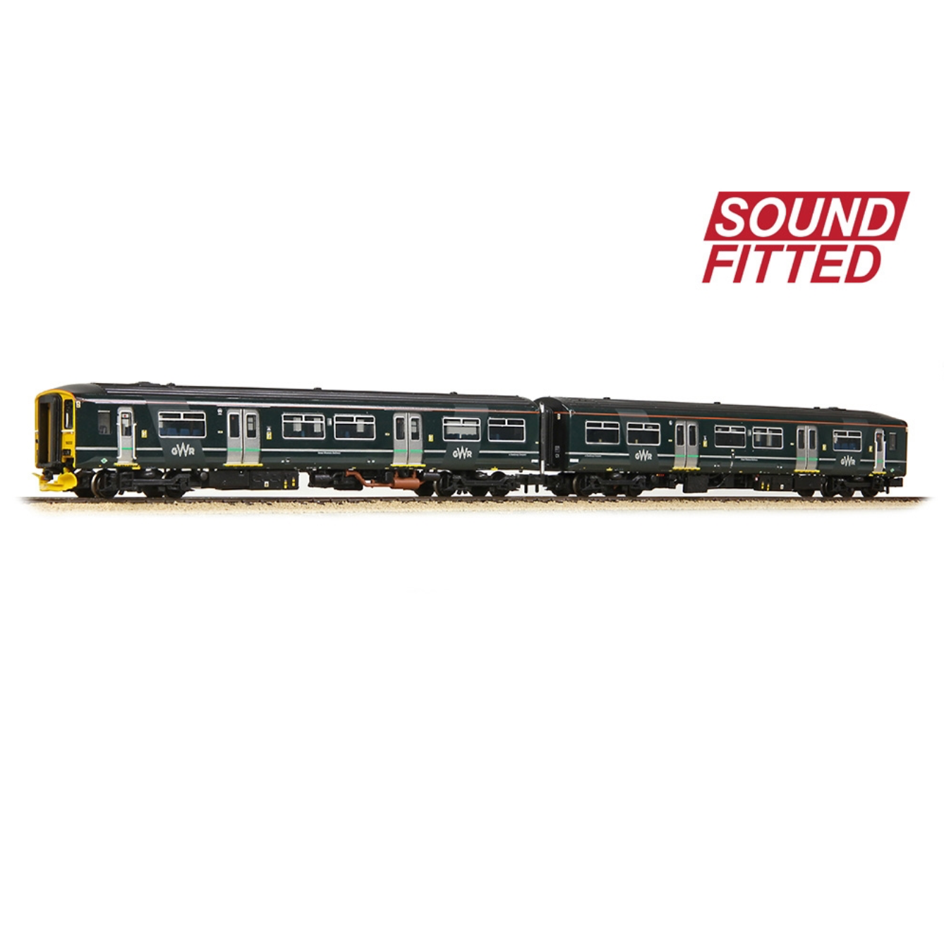 Graham Farish N Class 150/2 2-Car DMU 150232 GWR Green First Group Sou