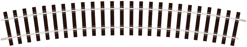Peco O ST-725 STD 2nd Radius Curves